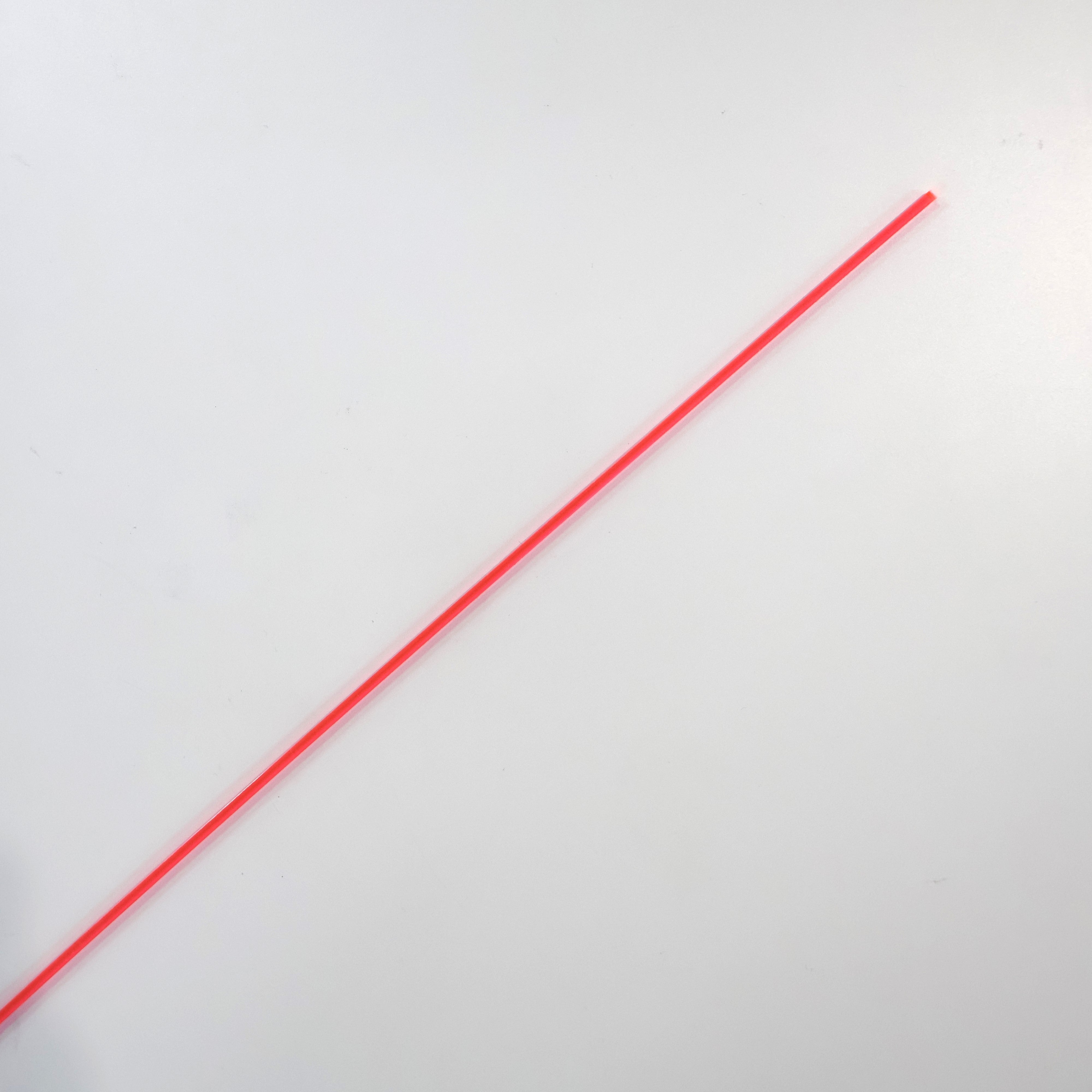 Acrylic Rod, Square, Pink, 3mm