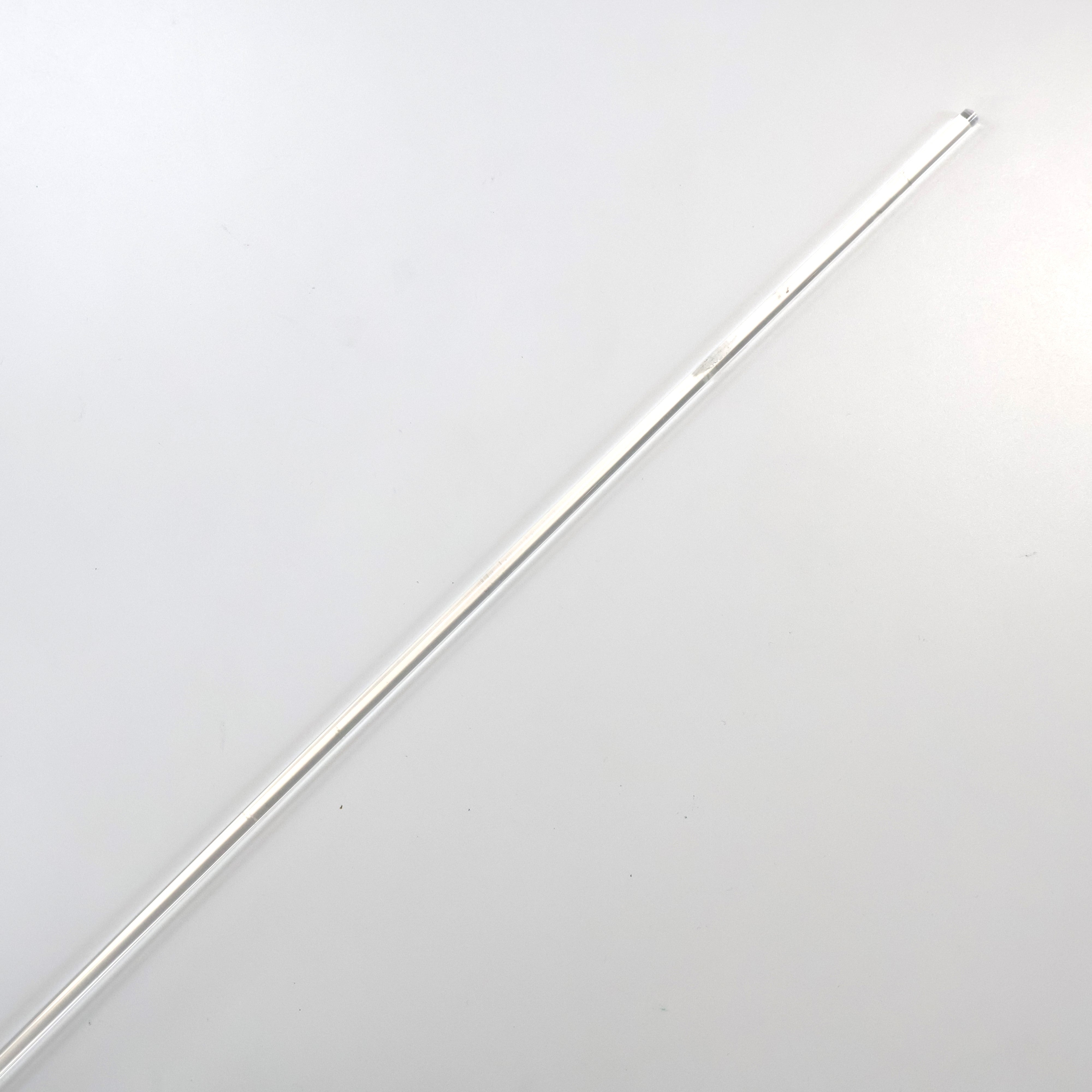 Acrylic Stick, Round, Clear, 5mm